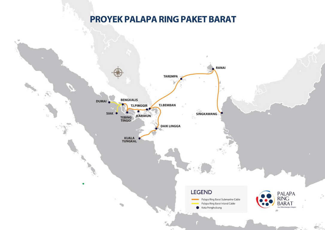 Sempat Terputus, Kini Jaringan Palapa Ring Barat di Perbatasan Lancar ...