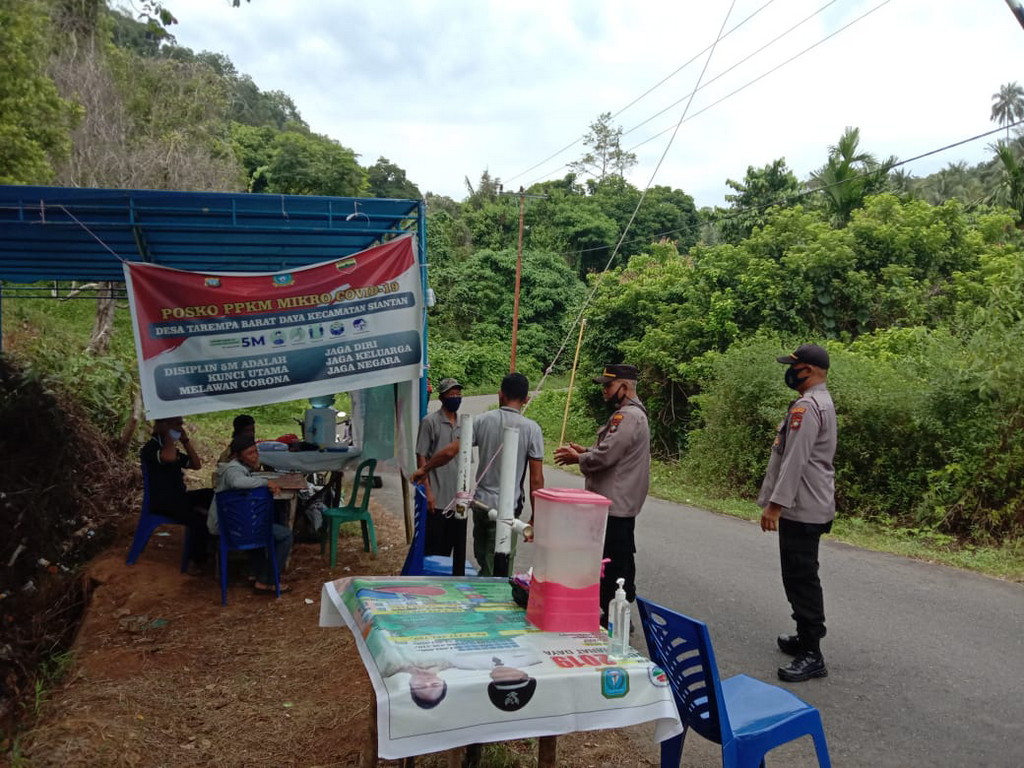 Kasat Binmas Polres Kepulauan Anambas Gelar Monitoring Pos PPKM Siantan ... Kasat Binmas Polres Kepulauan Anambas Gelar Monitoring Pos PPKM Siantan ...
